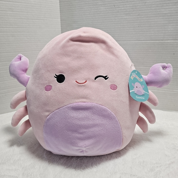 Squishmallows | Toys | Nwt Squishmallow Cosmina The Pink Crab 3 Plush ...